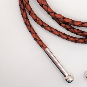 Bolo Cord Replacement With Upgrade to Sterling Silver Tips and High ...