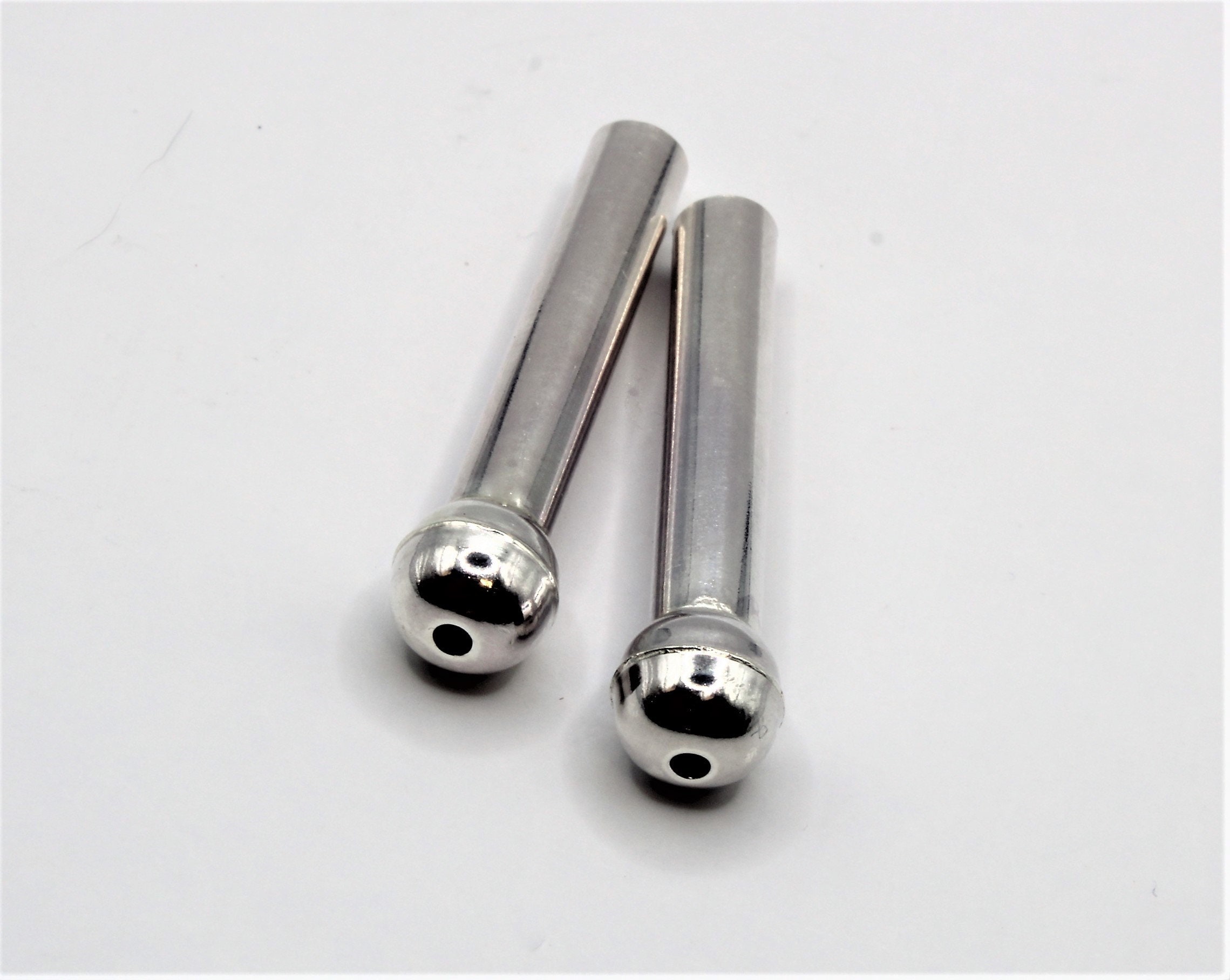 Sterling Silver Bolo Tips With 6mm Ball Fits 4mm Cords - Etsy