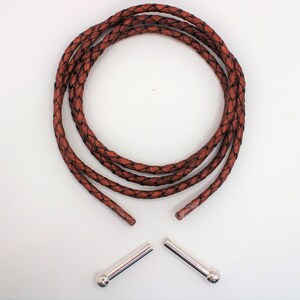 Bolo Cord Replacement With Upgrade to Sterling Silver Tips and High ...