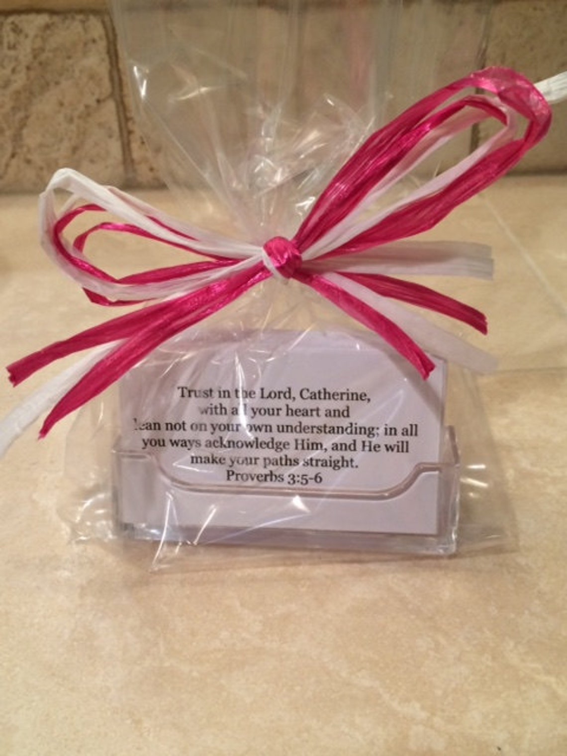 Personalized Scripture Cards | Etsy