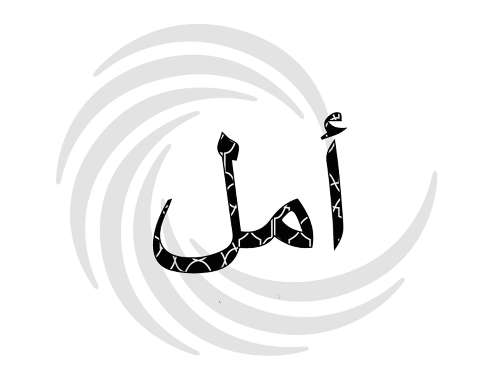 Hope Arabic Calligraphy de SidDesignNYC | Etsy Hope Arabic Calligraphy de SidDesignNYC | Etsy