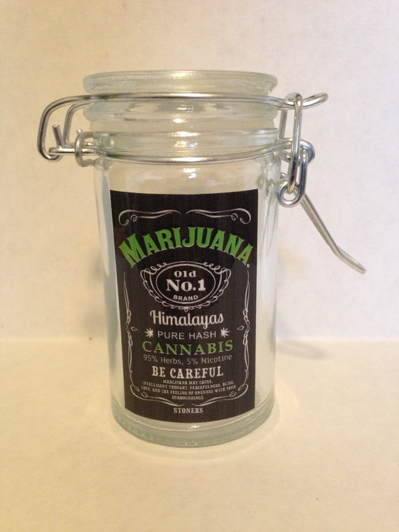 Herb Stash Weed Medical Marijuana Jar Glass Container Storage - Etsy