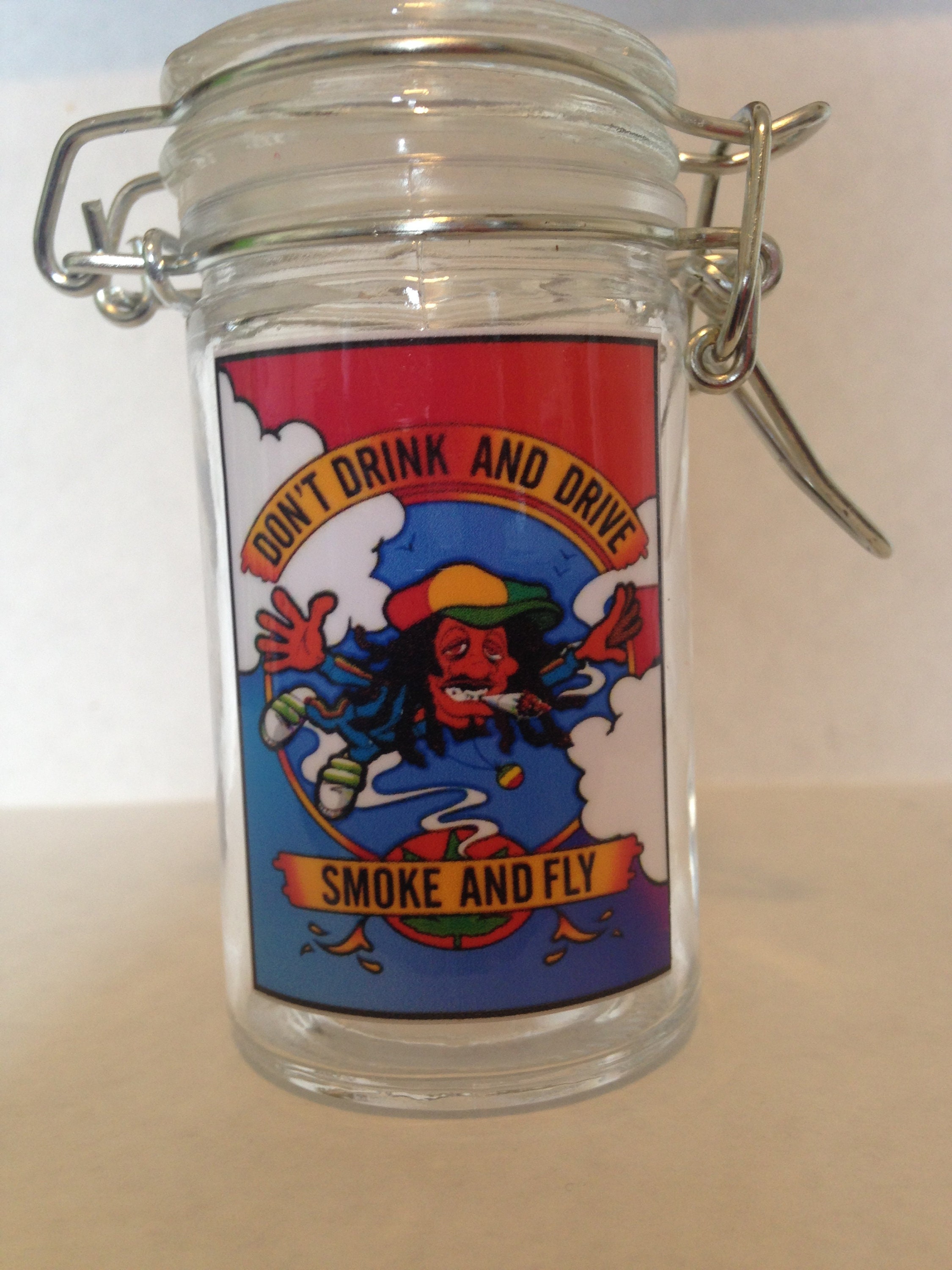 Herb Stash Weed Medical Marijuana Jar Glass Container Storage | Etsy