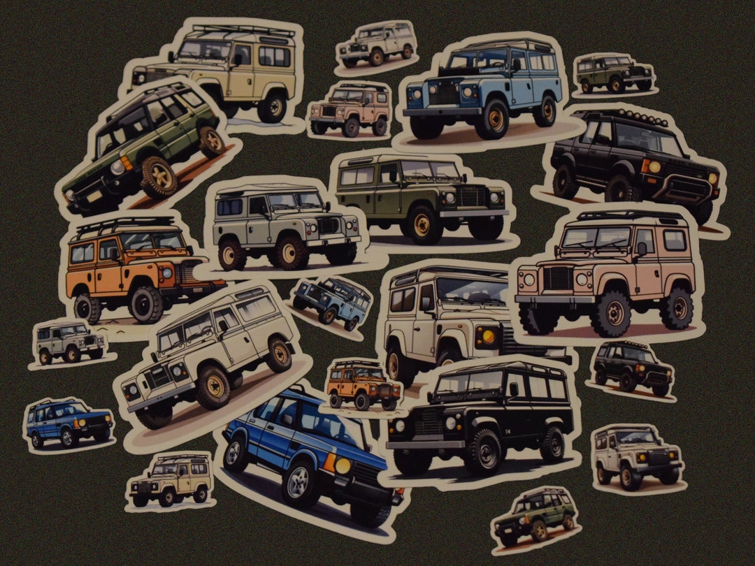 Land Rover Sticker Set - Etsy