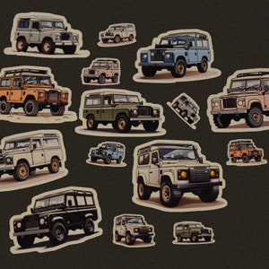 Land Rover Sticker Set - Etsy