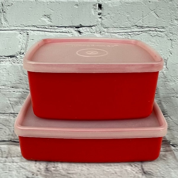 Square Tupperware - Etsy