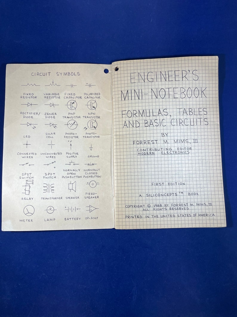 Vintage Radio Shack Archers Engineer Notebook - Etsy