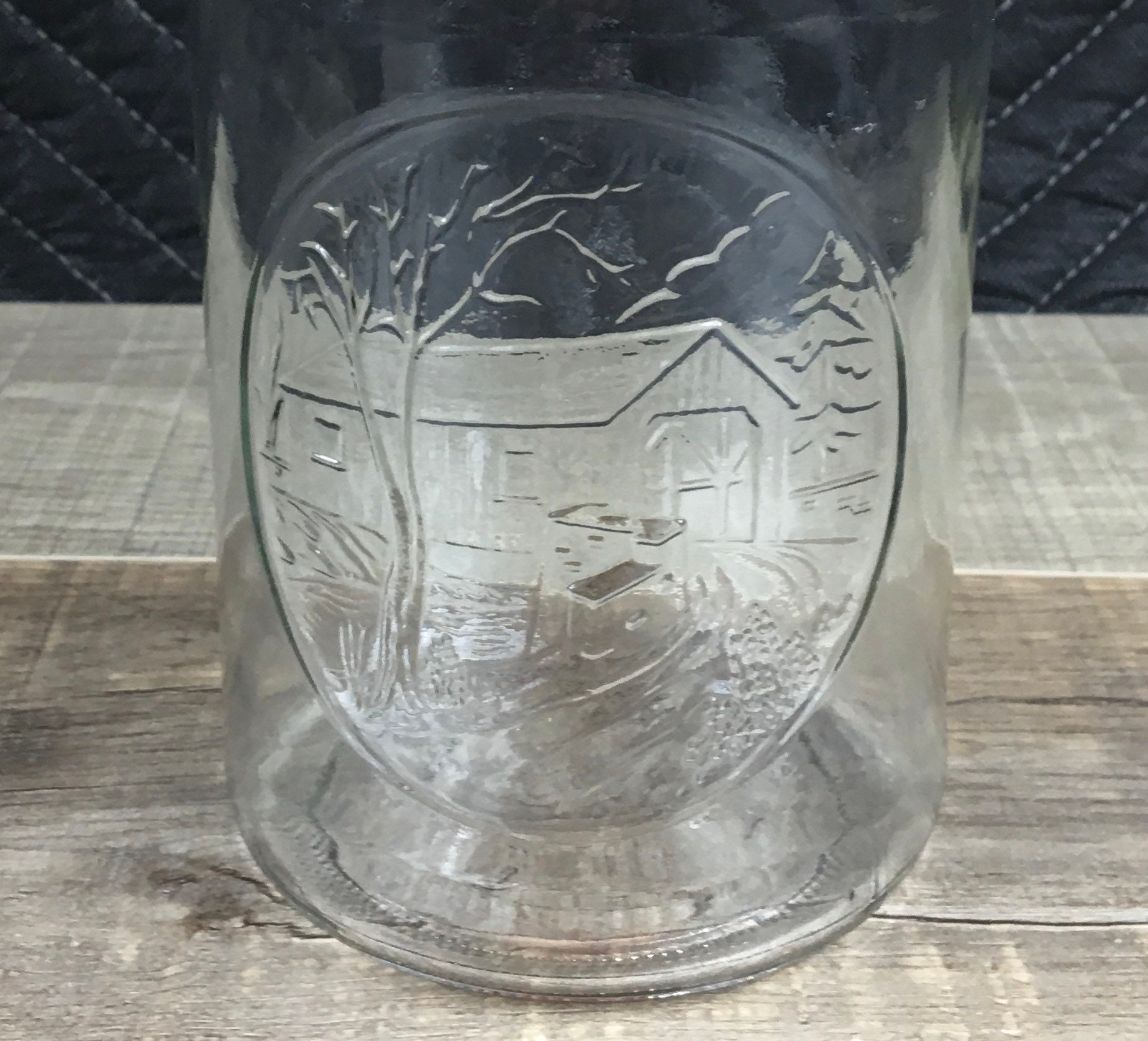 Vintage Glass Tang Jar - Etsy