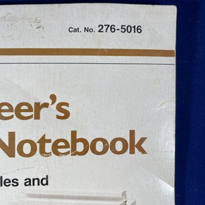 Vintage Radio Shack Archers Engineer Notebook - Etsy