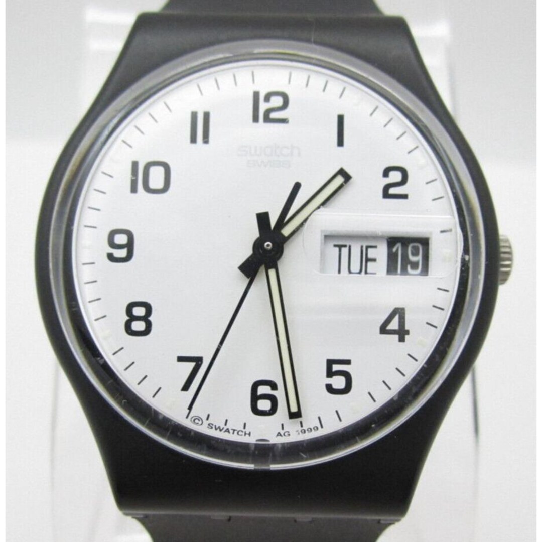 Vtg New Swatch Swiss Quartz WR Analog 34mm Dial Watch G921 new Battery ...
