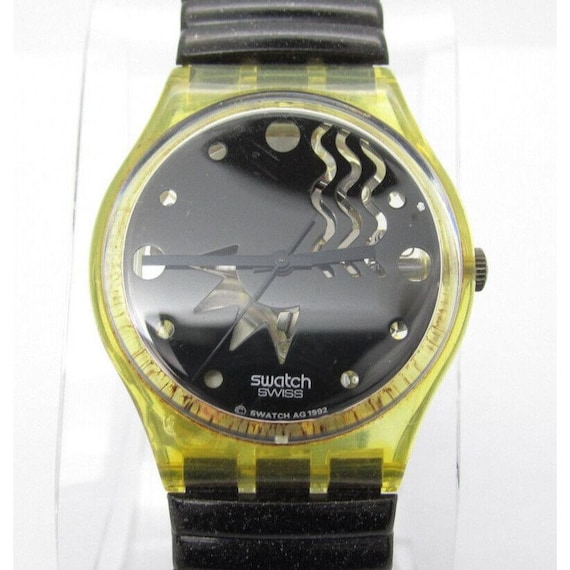 Women's Vtg Swatch Quartz WR Analog Dial Causal Round… - Gem