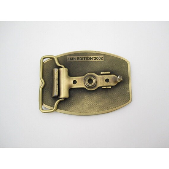 2002 New Alme Const. Cut Bank Mont Paver Buckle (X19)… - Gem