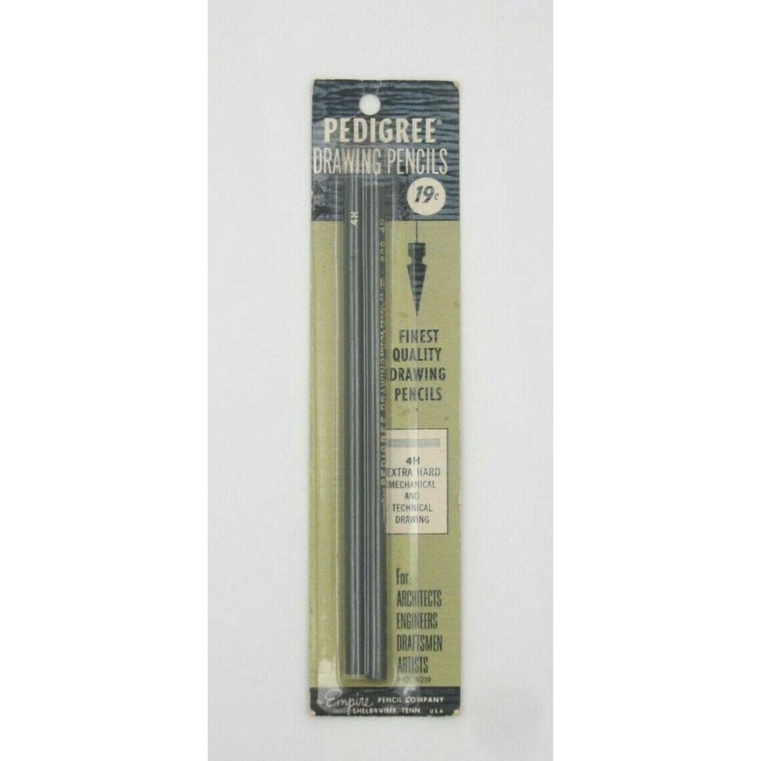 Vintage New Old Stock Pedigree Empire Technical Drawing 4H Extra Hard ...