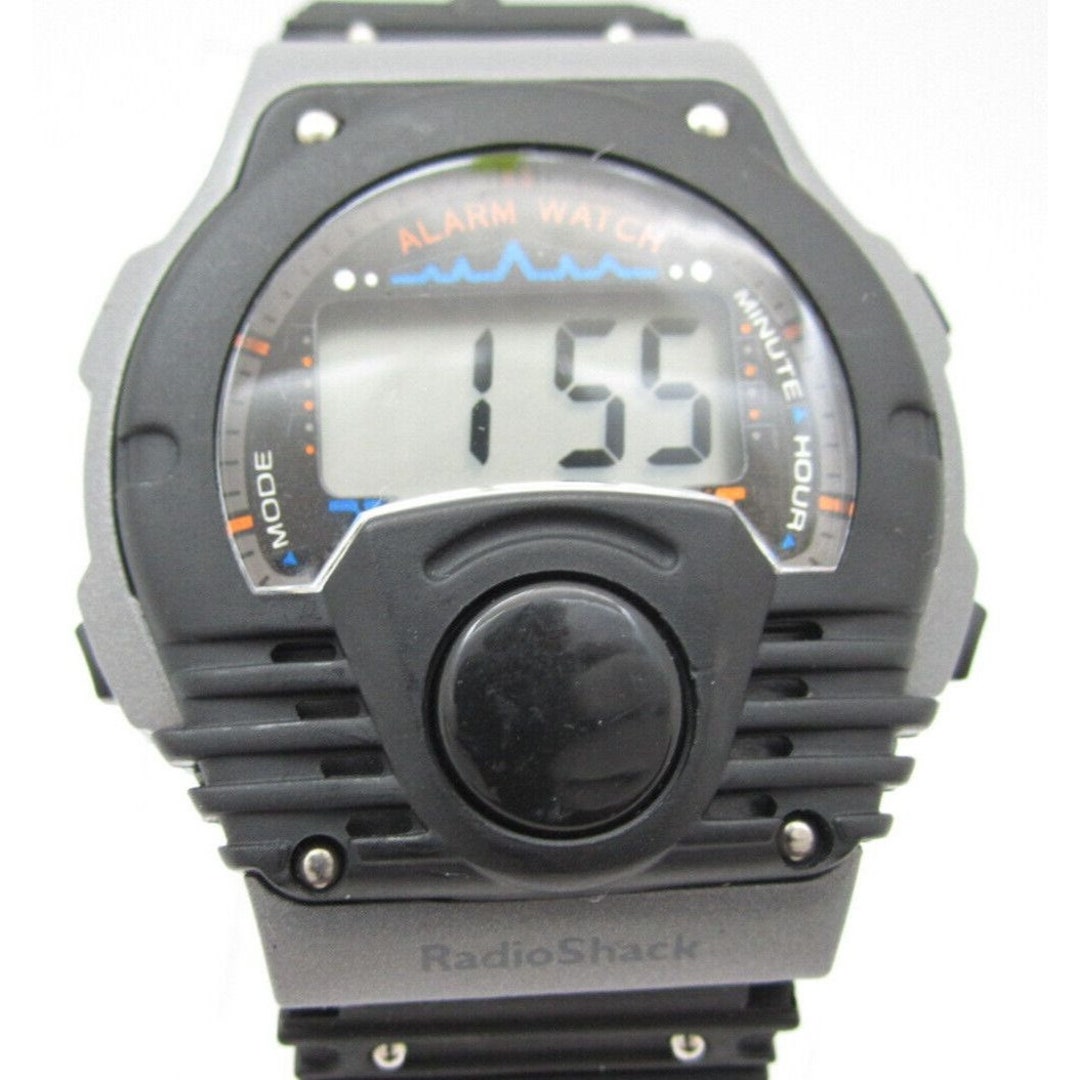 Men's Radio Shack Tandy Talking Quartz WR Digital Causal 41mm Round ...