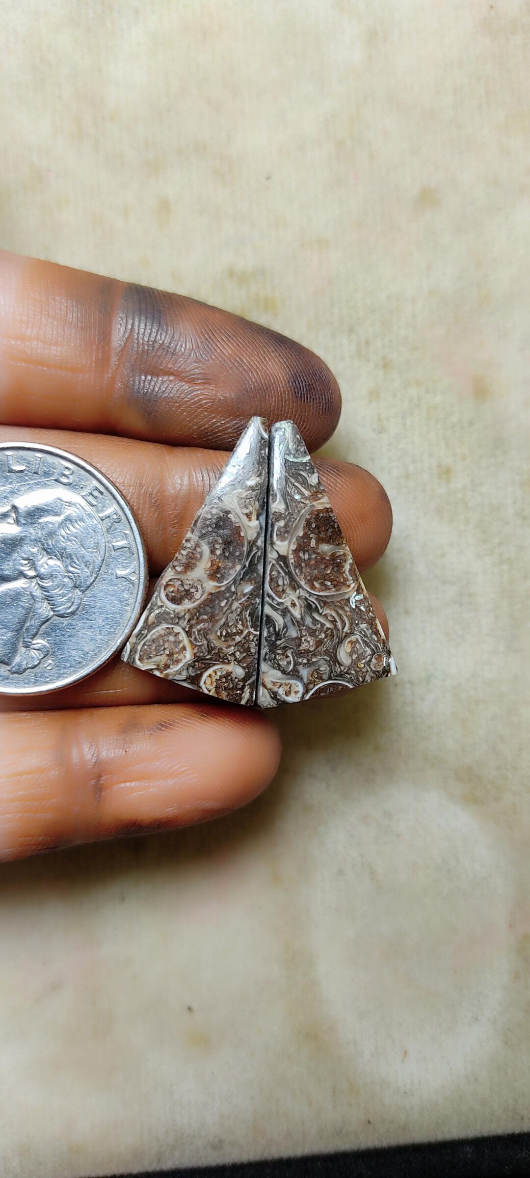 Turtella Shape Cabochon Pear: Triangle Gemstone (26x11x4mm) - Etsy