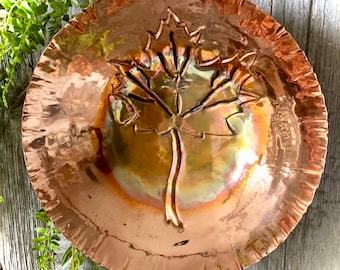 Maple Leaf Wall Plaque - Etsy