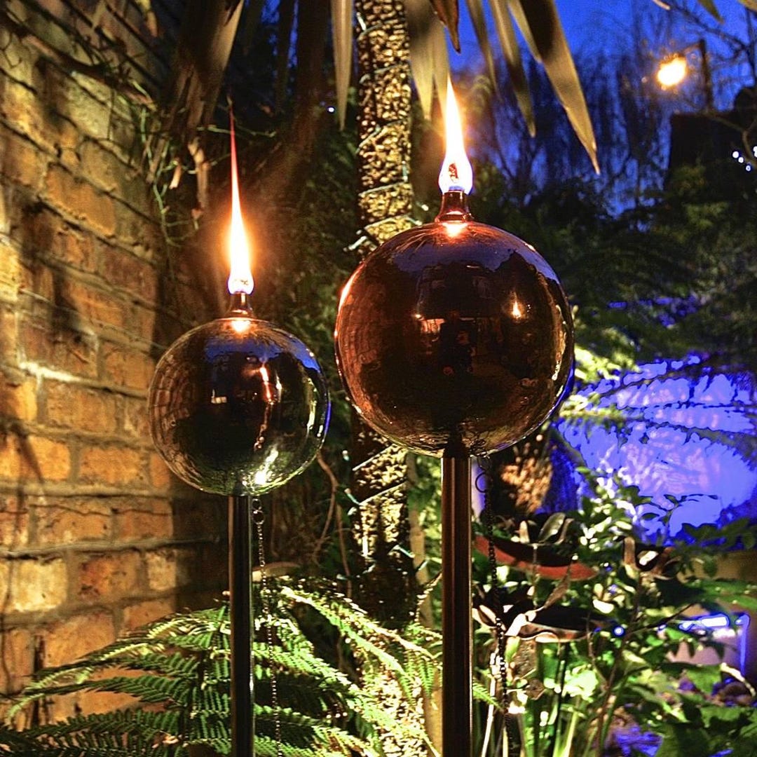 Copper or Steel Globe Oil Torch - Etsy UK