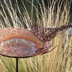 Copper Wire Bird Sculpture LTZAF062 - Etsy