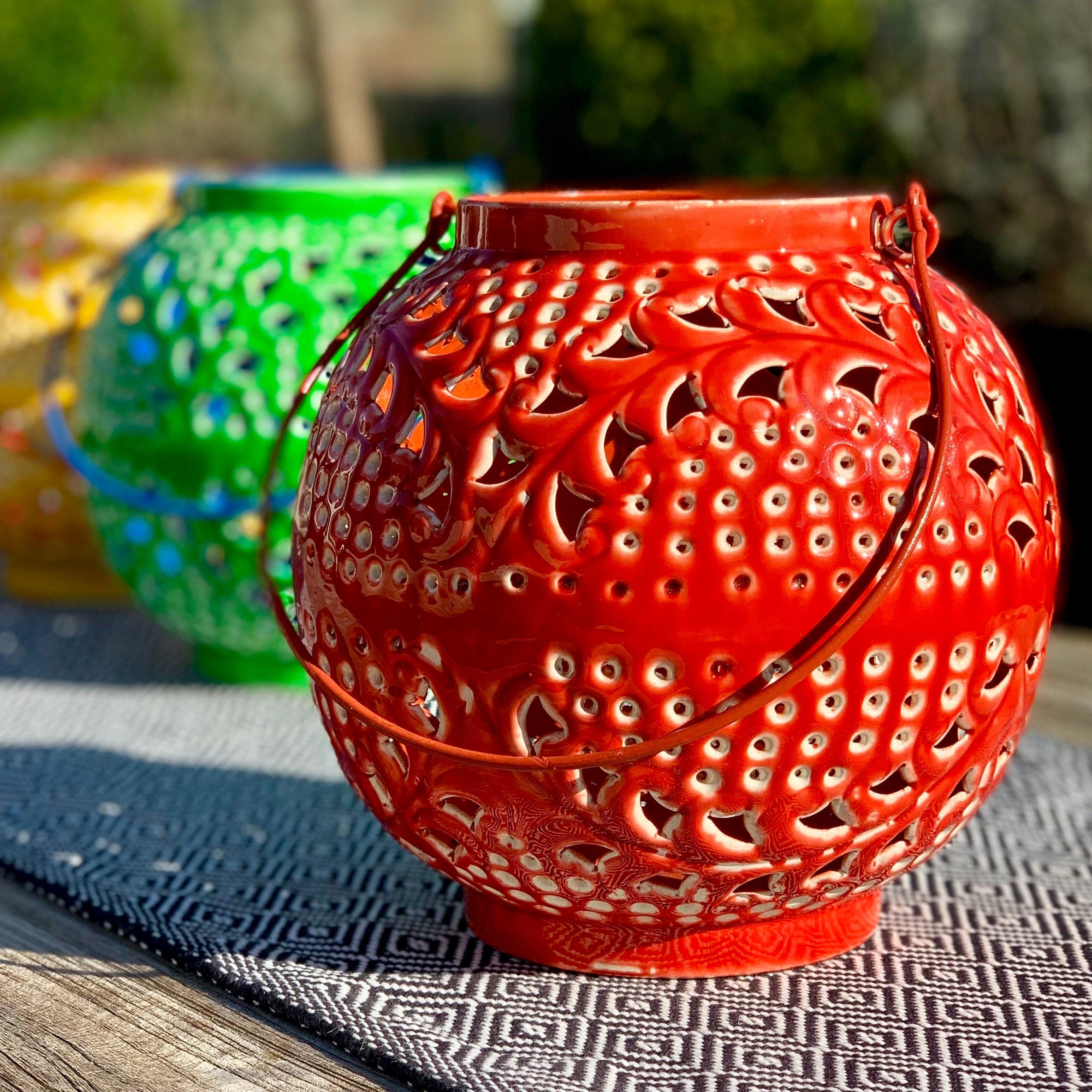 Red Bean Lantern LTHAN002 | Etsy