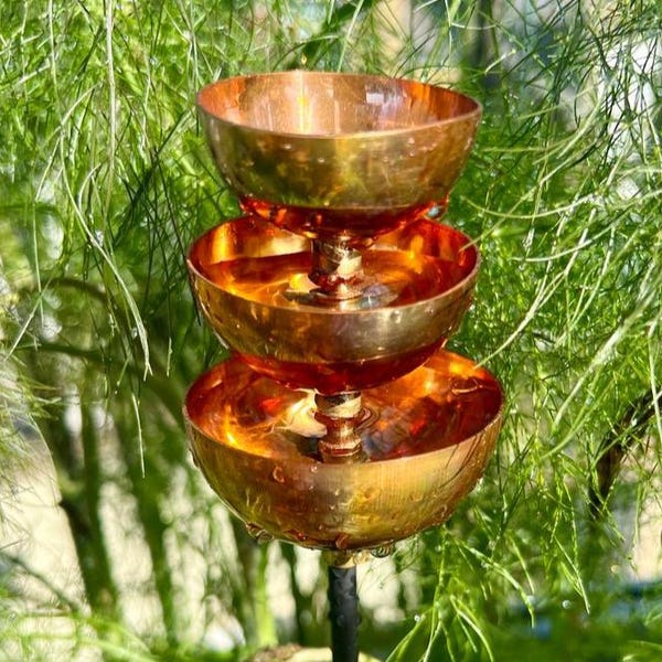 Copper Garden Decor - Etsy