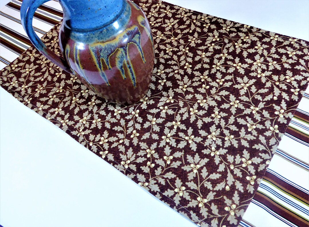 Double Sided Table Runner That is Reversible for Fall and - Etsy