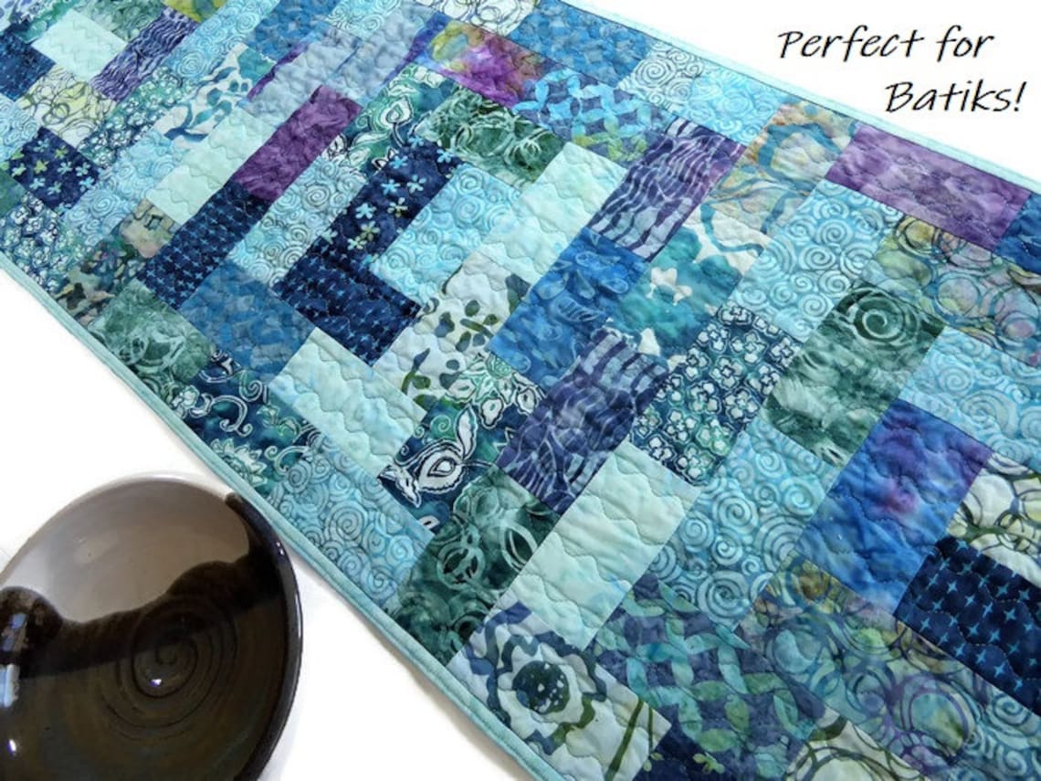 Table Runner Quilt Patterns Table Runner Patterns Modern - Etsy