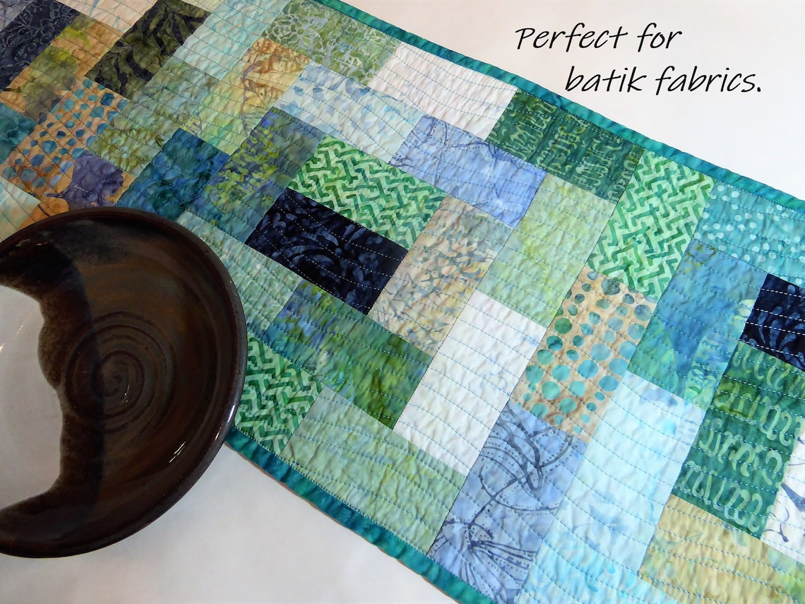 Table Runner Quilt Patterns Table Runner Patterns Modern - Etsy