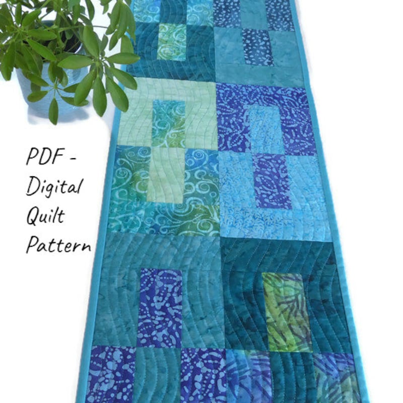 Mid Century Table Runner Patterns - Etsy
