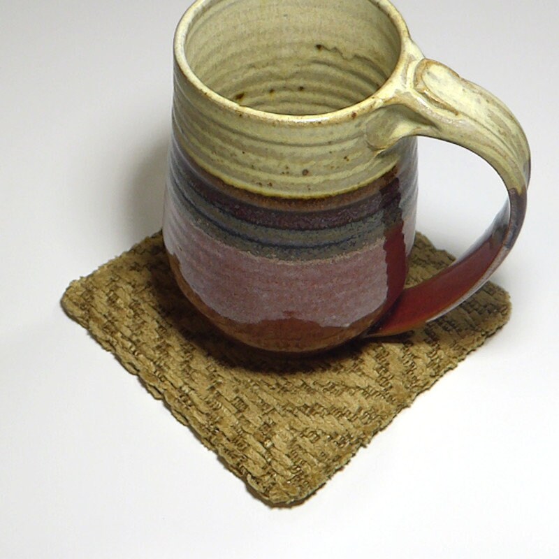 Gold Coasters - Etsy