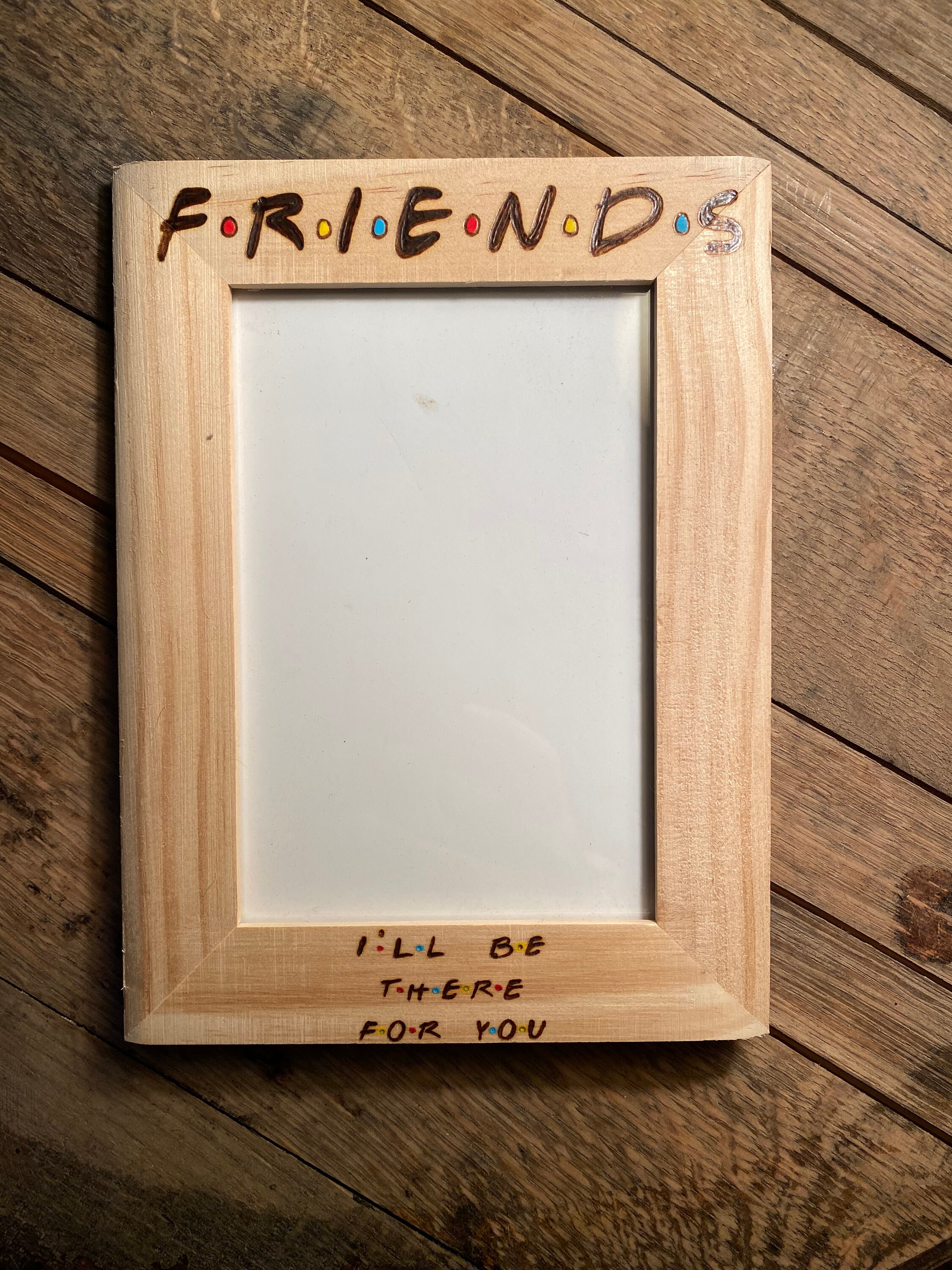 FRIENDS Themed Picture Frame - Etsy