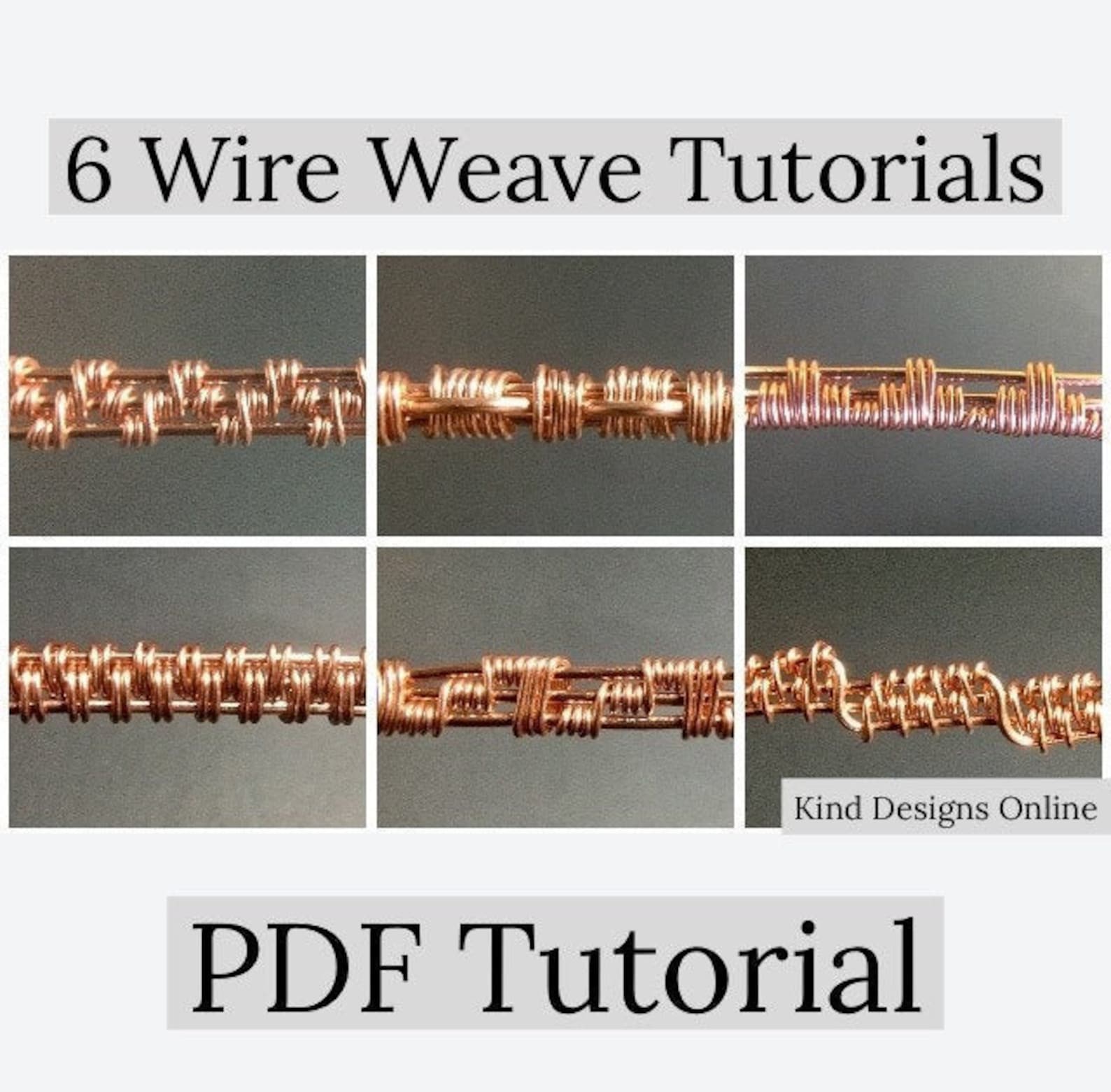 6 Wire Weave Tutorials Wire Wrap Pattern Tutorials 3 Base Wire Weaves Wire Wrapped Jewelry ...