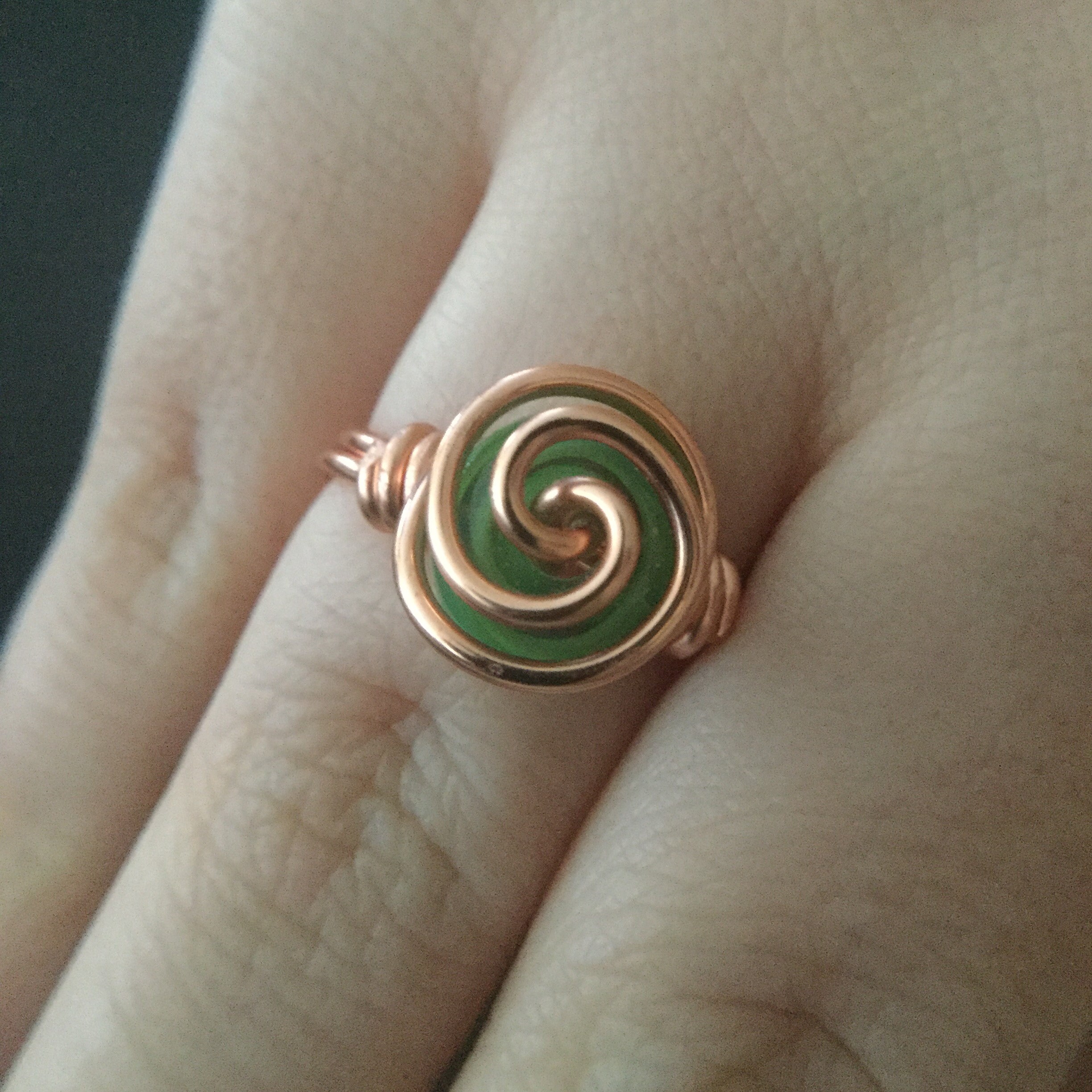Spiraling Ring Tutorial - Beginner Ring Wire Wrapping Tutorial - DIY ...
