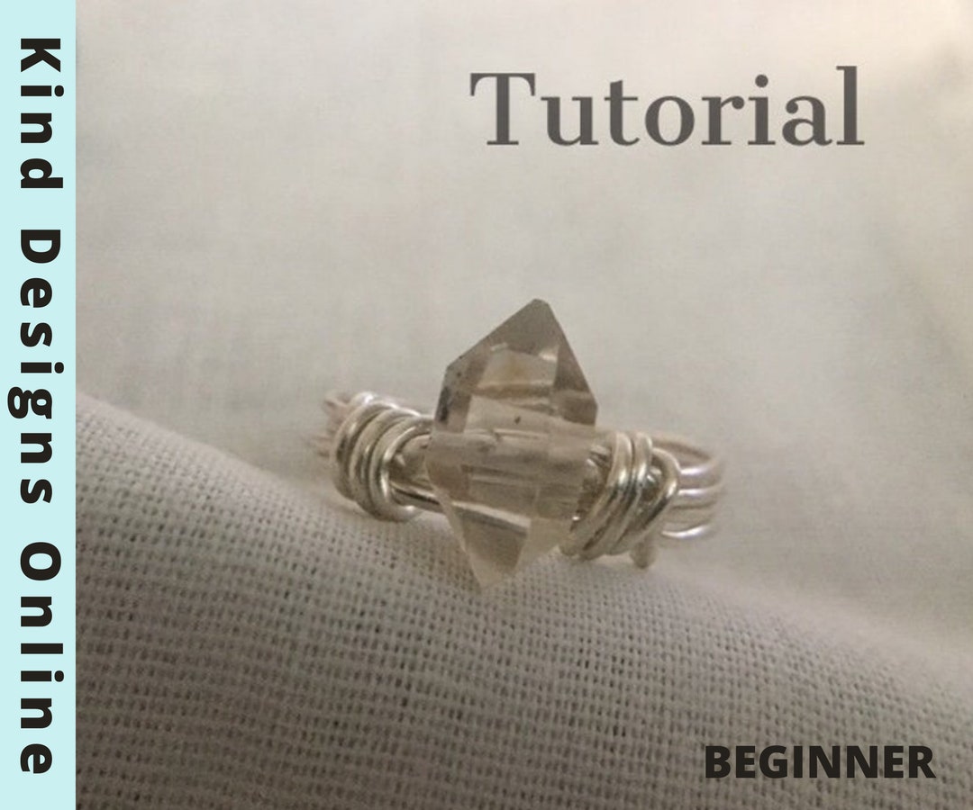 Royalty Ring - Wire Ring Tutorials - Wire Weaving Tutorial - DIY Gift ...