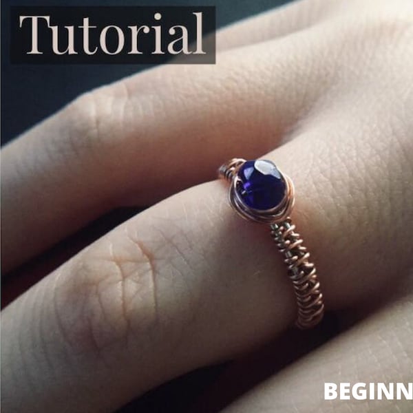 Wire Wrapped Ring Tutorial - Etsy