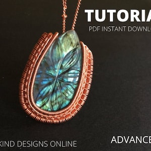 Wire Wrap Cabochons Tutorial Bundle PDF Digital Download Beginner Tutorial Intermediate Tutorial ...