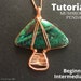 Sea Turtle Pendant Tutorial Wire Weave Tutorial Necklace Animal Jewelry