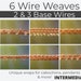 Wire Wrapping Tutorial 6 Unique Wire Weaves 2 and 3 Base Wires ...