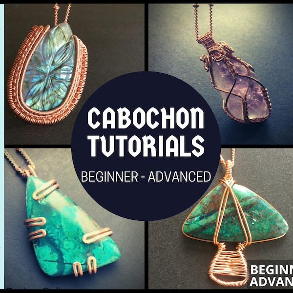 Wire Wrapped Cabochons - Etsy
