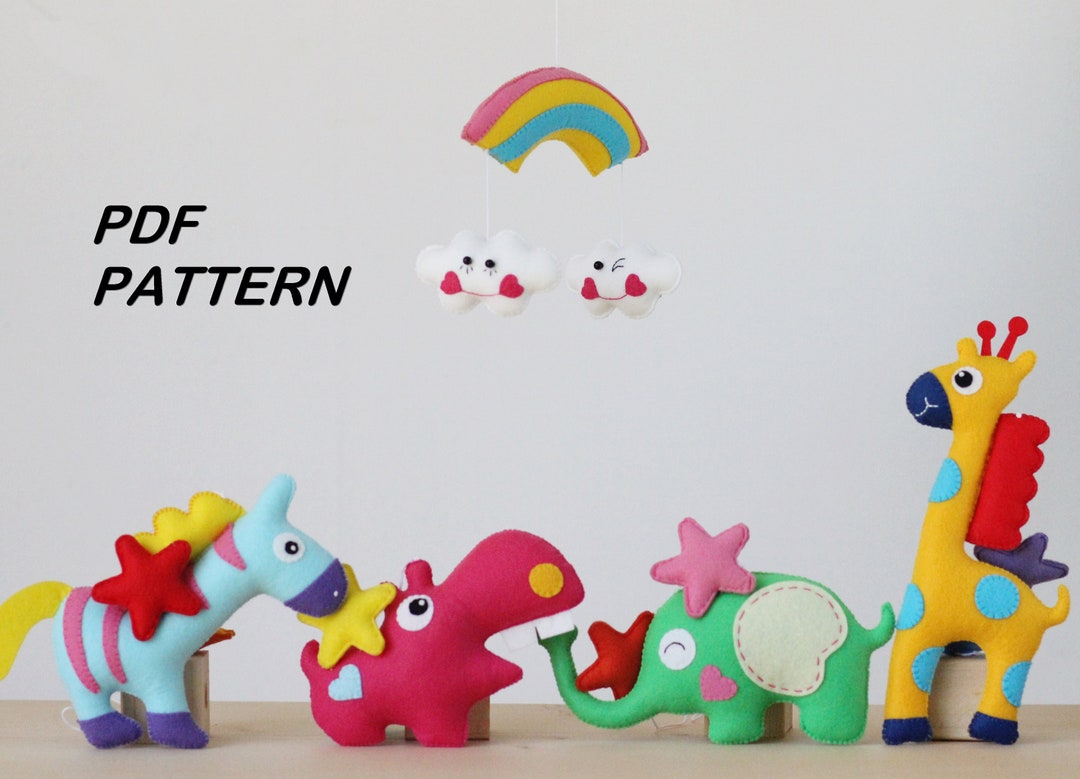Baby Crib Mobile Pattern/baby Mobile Pattern/baby Shower/ Nursery ...