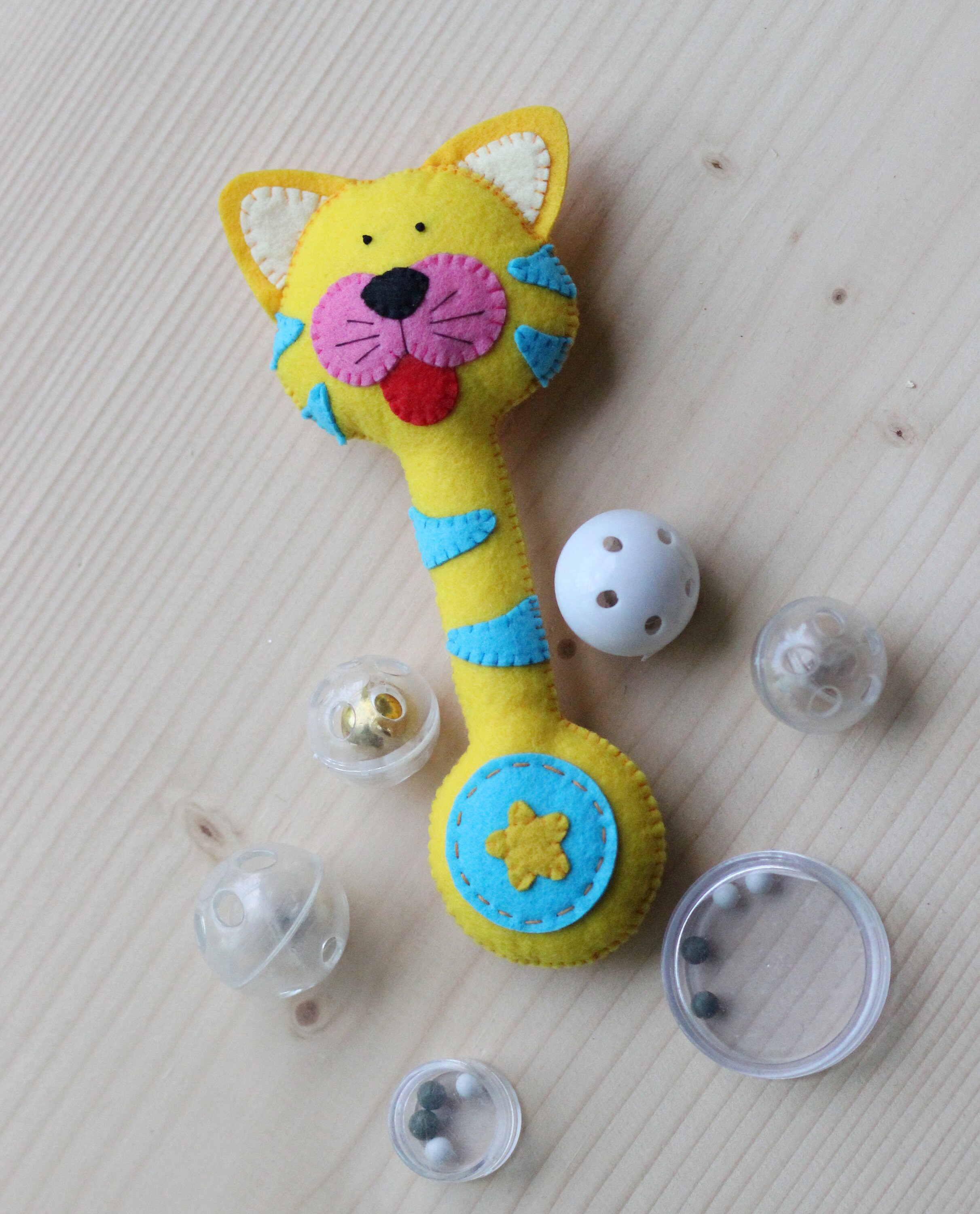 Newborn Rattle/rattle Pattern/tiger Rattle/animal Rattle Pattern/baby ...