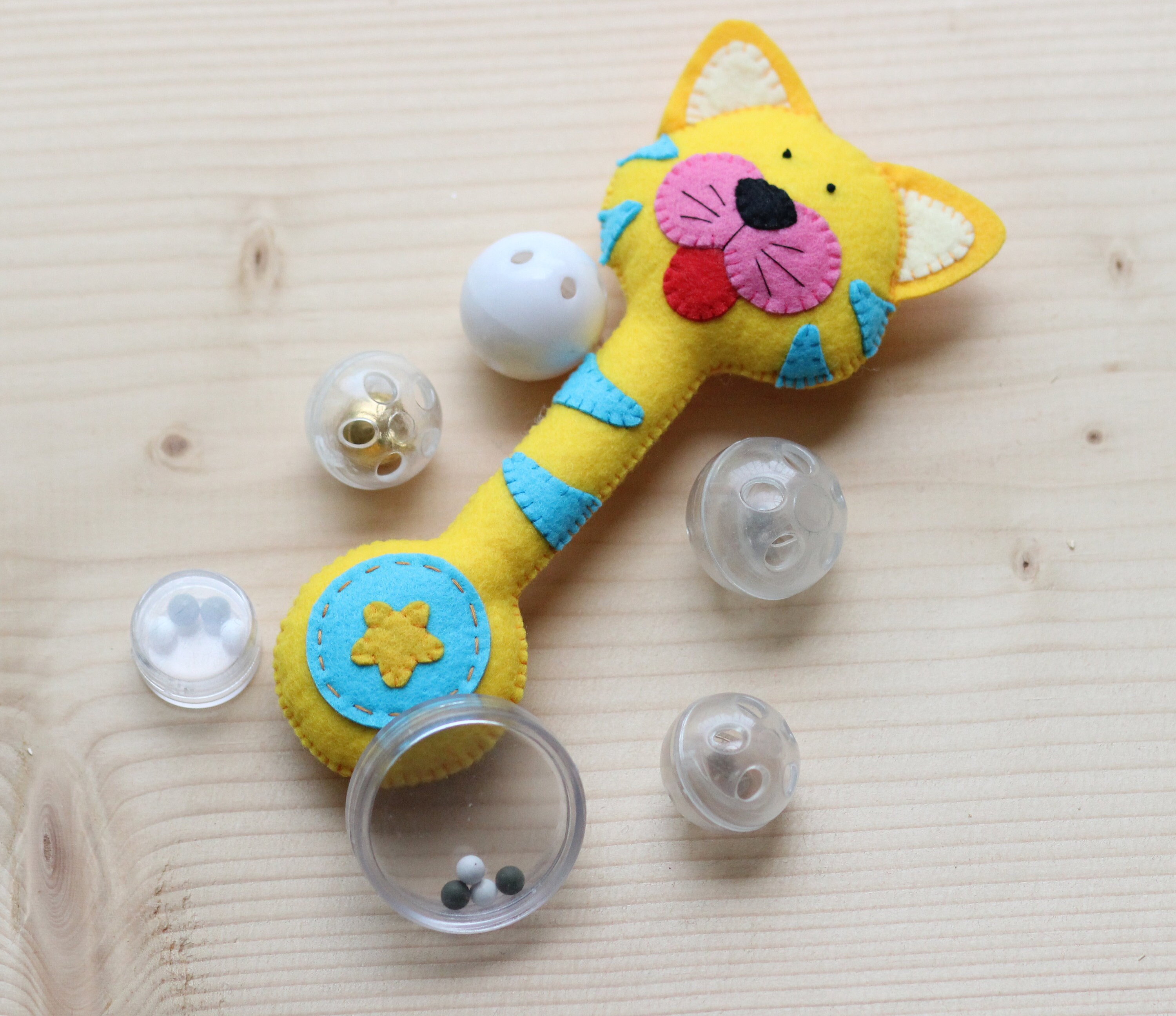 Newborn Rattle/rattle Pattern/tiger Rattle/animal Rattle Pattern/baby ...