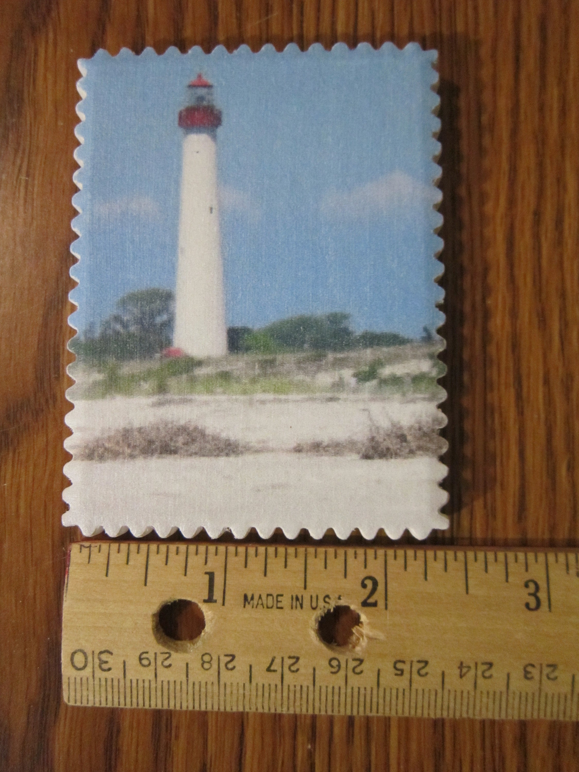 1 'postage Stamp' Ceramic Refrigerator Magnet W/ the Cleveland Indians ...