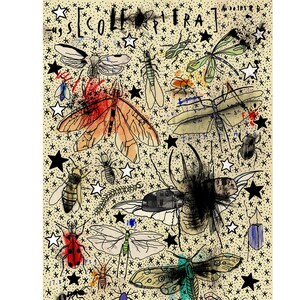 Insect Tattoo Flash Poster Large Fine Art Print | Etsy