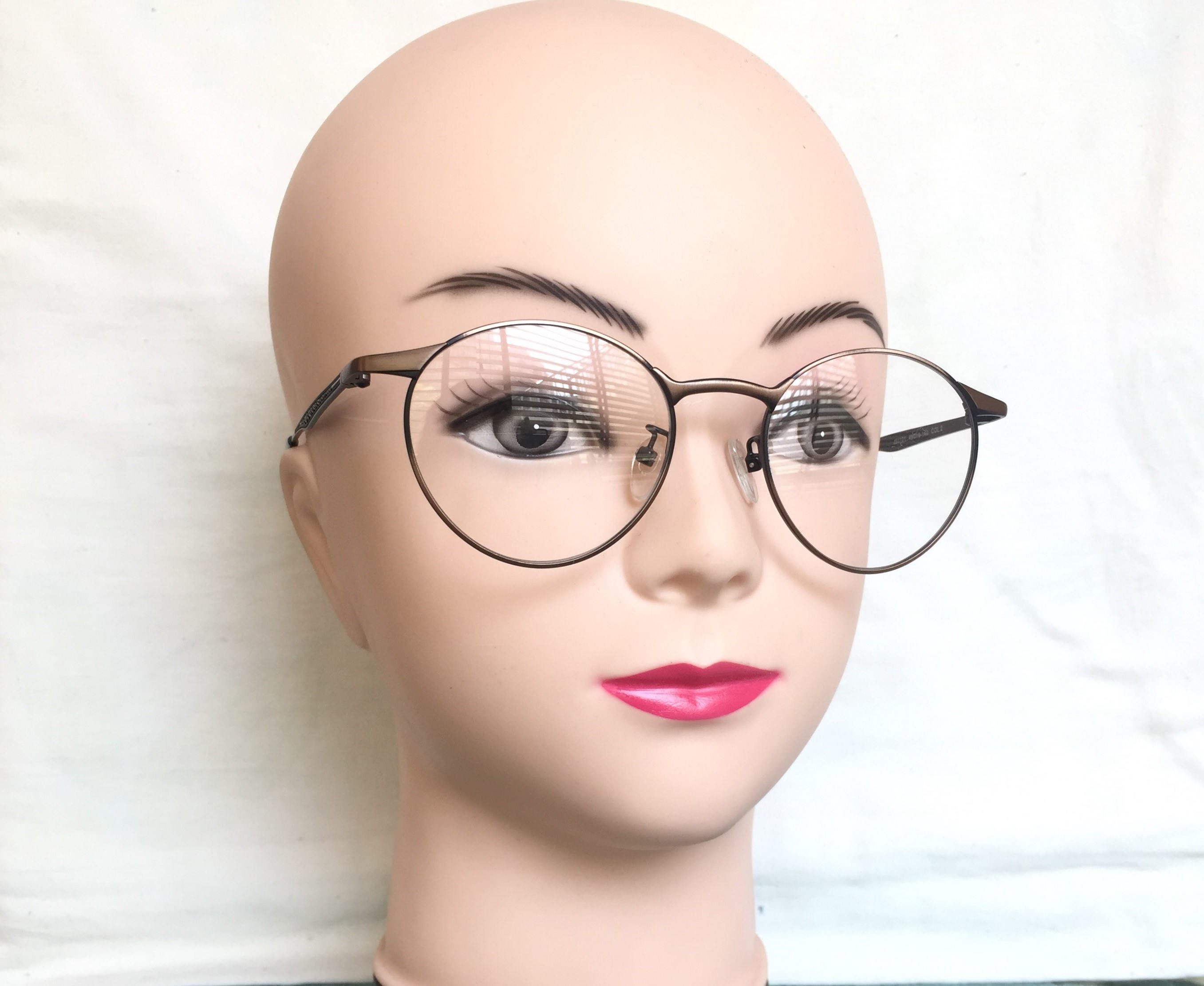 Black Glasses Oval Eyeglasses Small Vintage Round Eyeglasses Retro ...