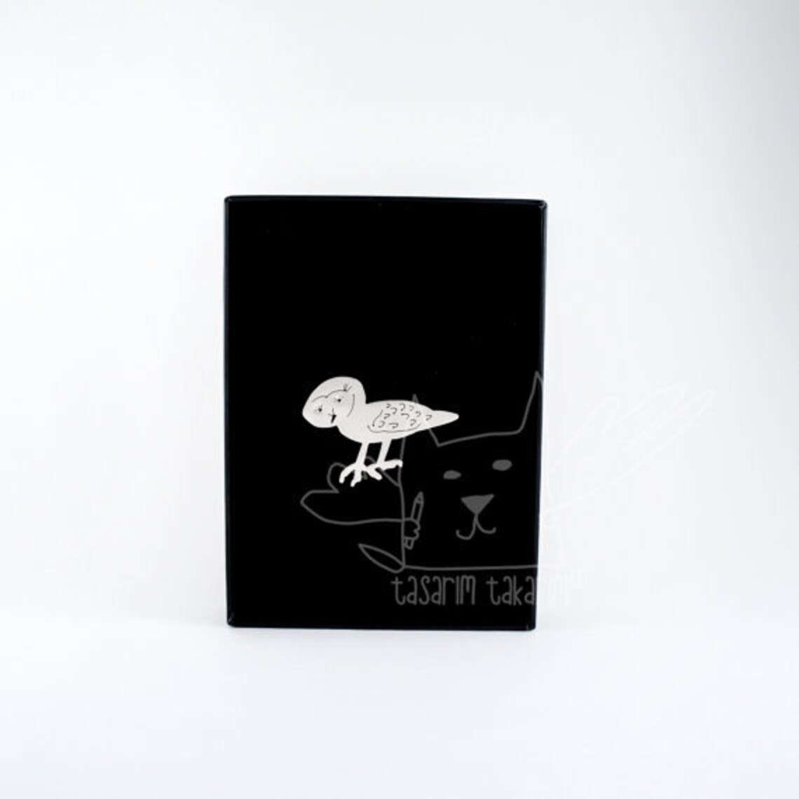 MEDIUM SIZE Personalized Custom Made Sterling Silver Brooches From Your ...