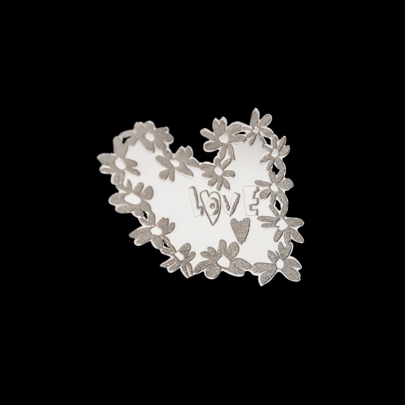 Personalized Jewelry Custom Made Sterling Silver Brooches - Etsy