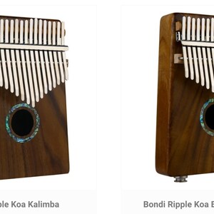 Crystal Raindrops | Hand Painted Rainbow Kalimba Personalised by Coral ...