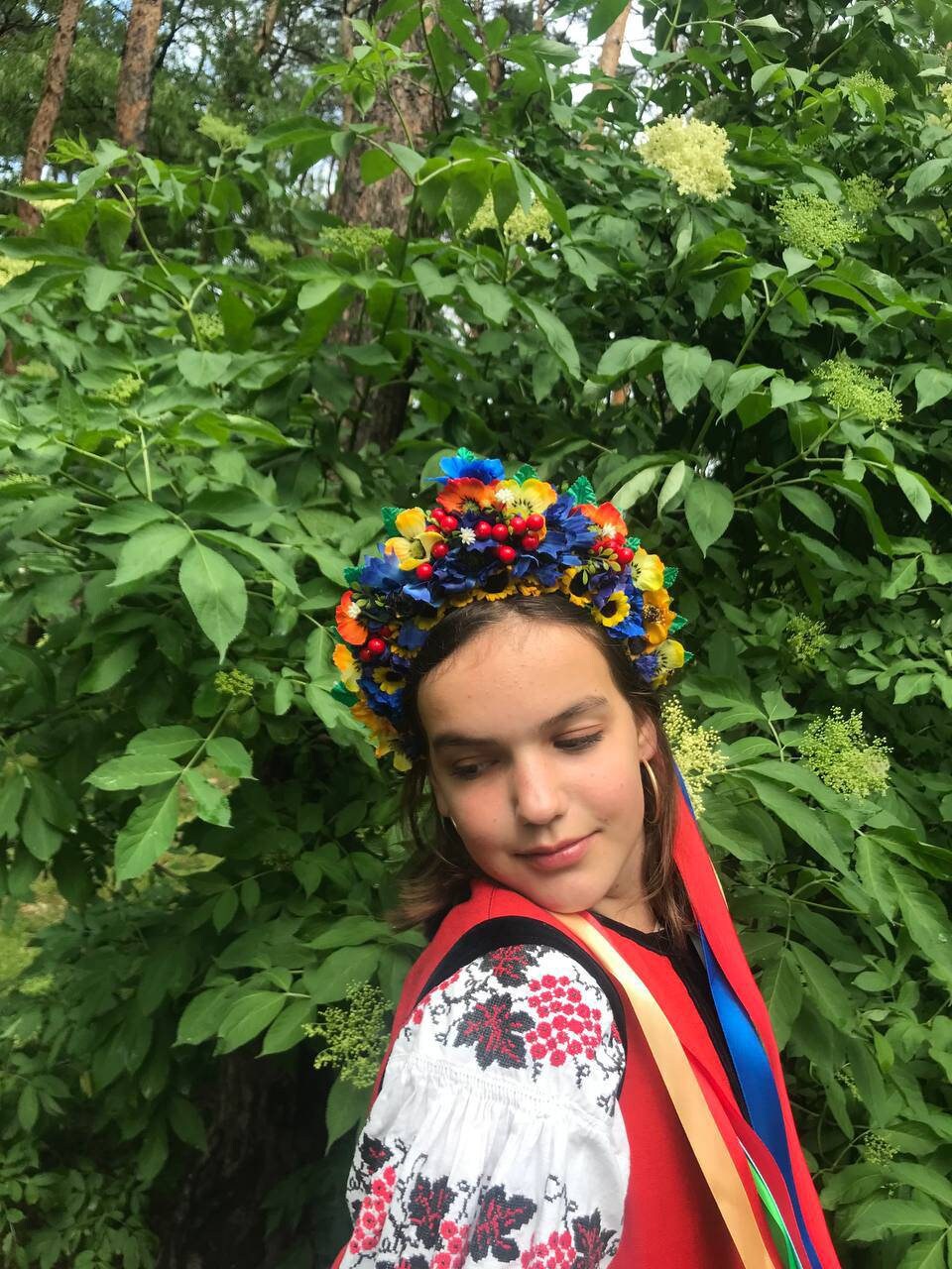 Sunflower Ukrainian Flower Crown, Ukrainian Headband, Ukrainian Flower ...