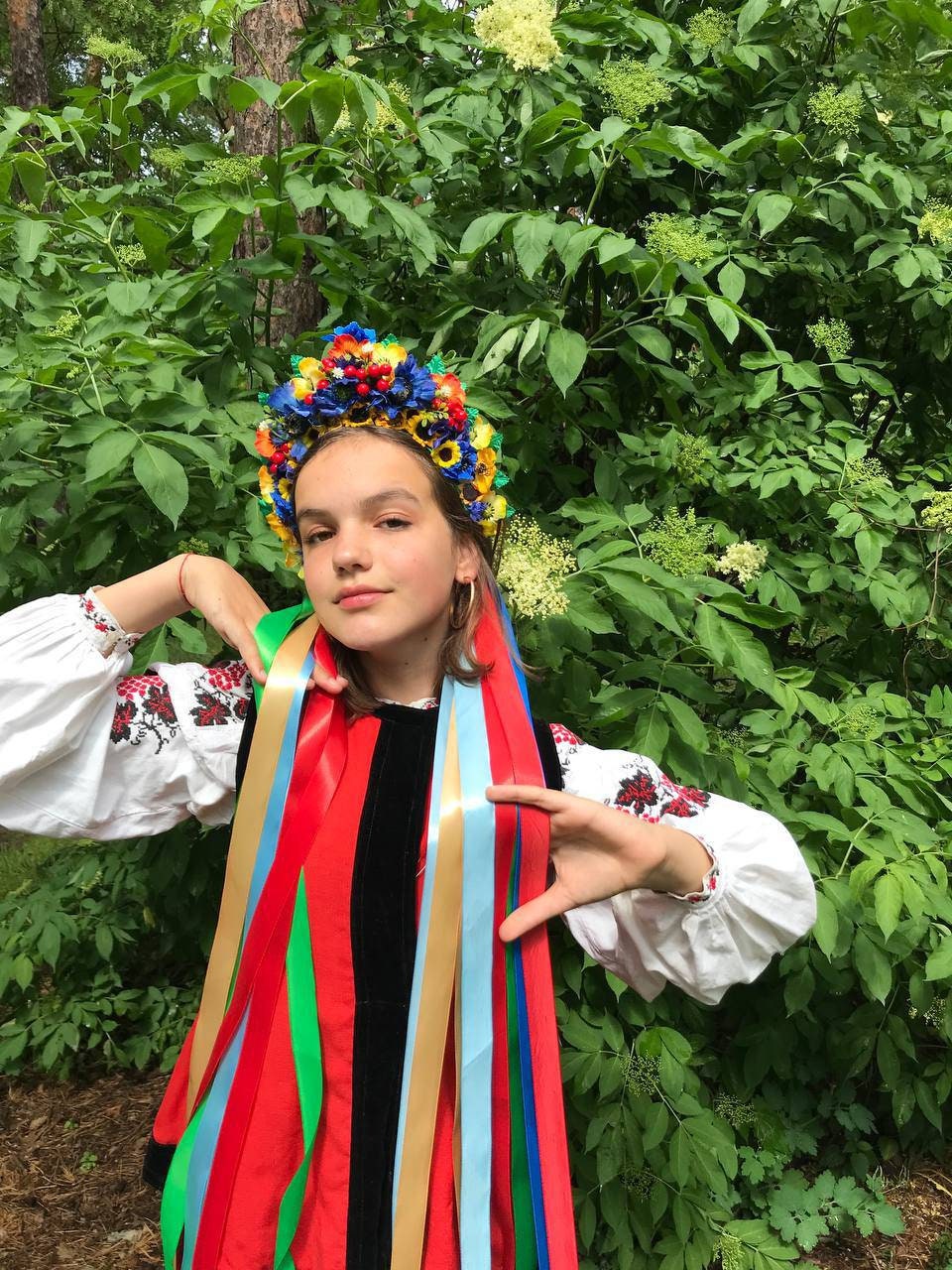 Sunflower Ukrainian Flower Crown Ukrainian Headband Ukrainian Flower Wreath Crown With Sunflowers Poppies Cornflowers traditional Vinok Etsy