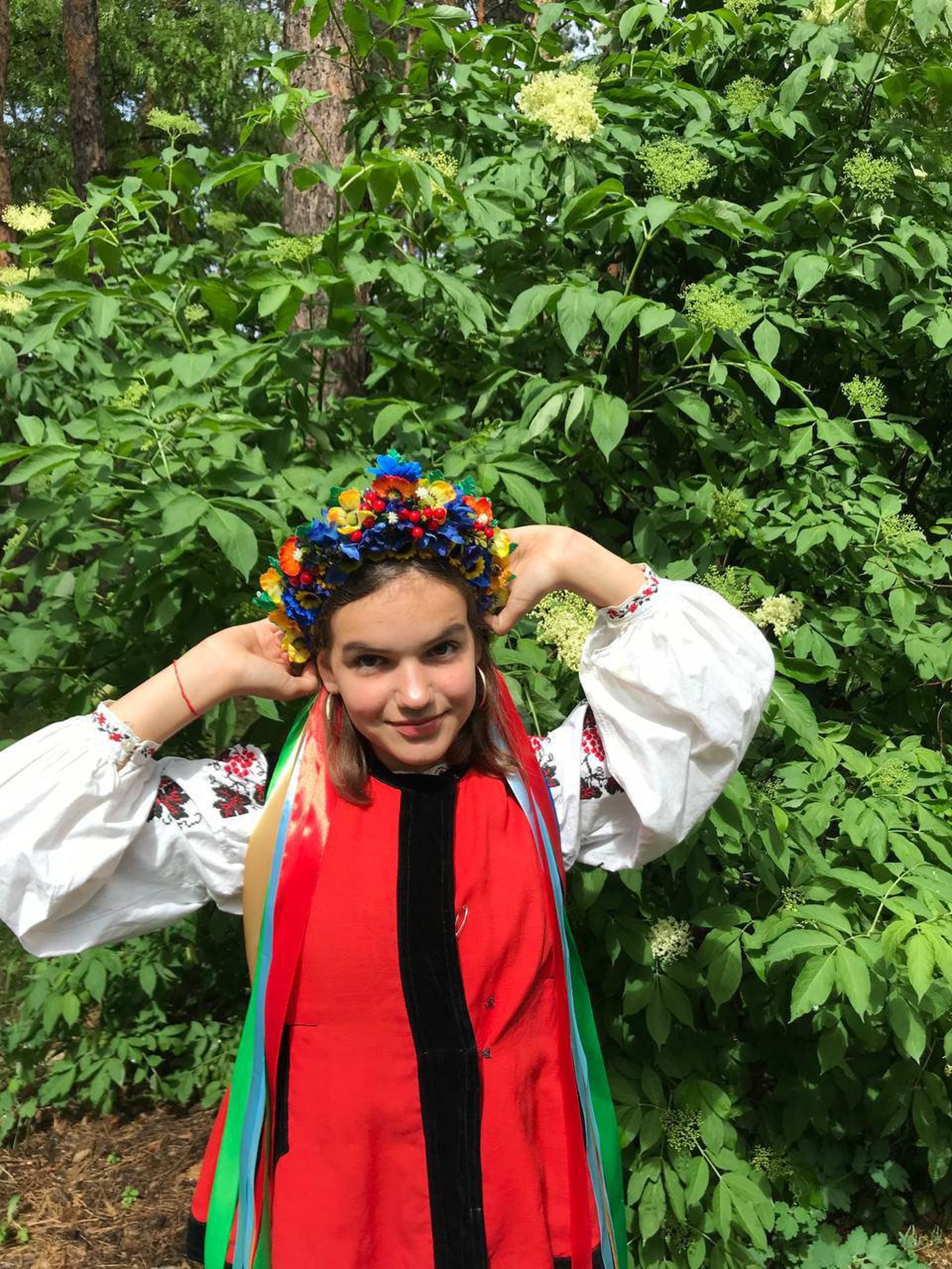 Sunflower Ukrainian Flower Crown, Ukrainian Headband, Ukrainian Flower ...